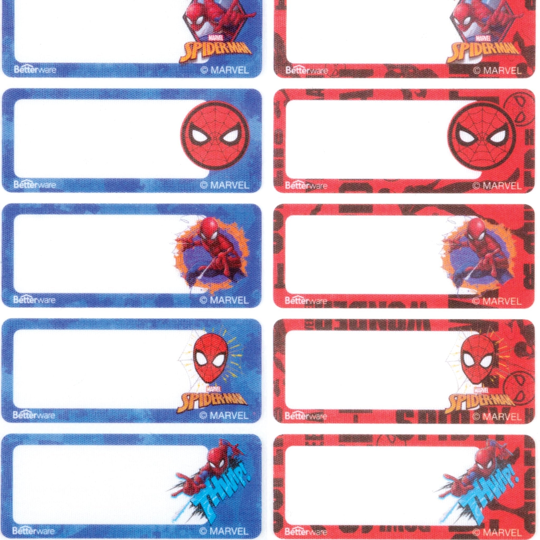 Etiquetas Spiderman – Betterware
