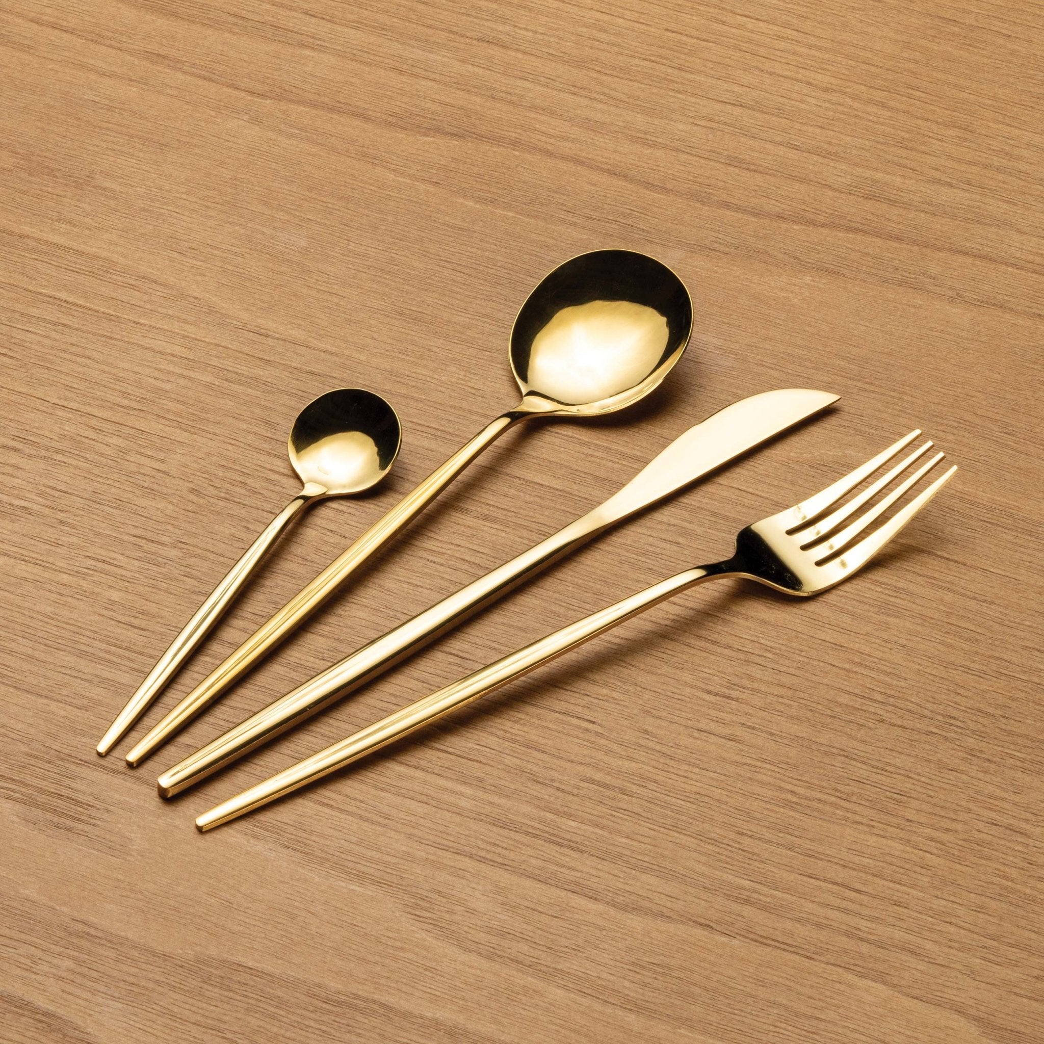 Set Cubiertos Gold – Betterware