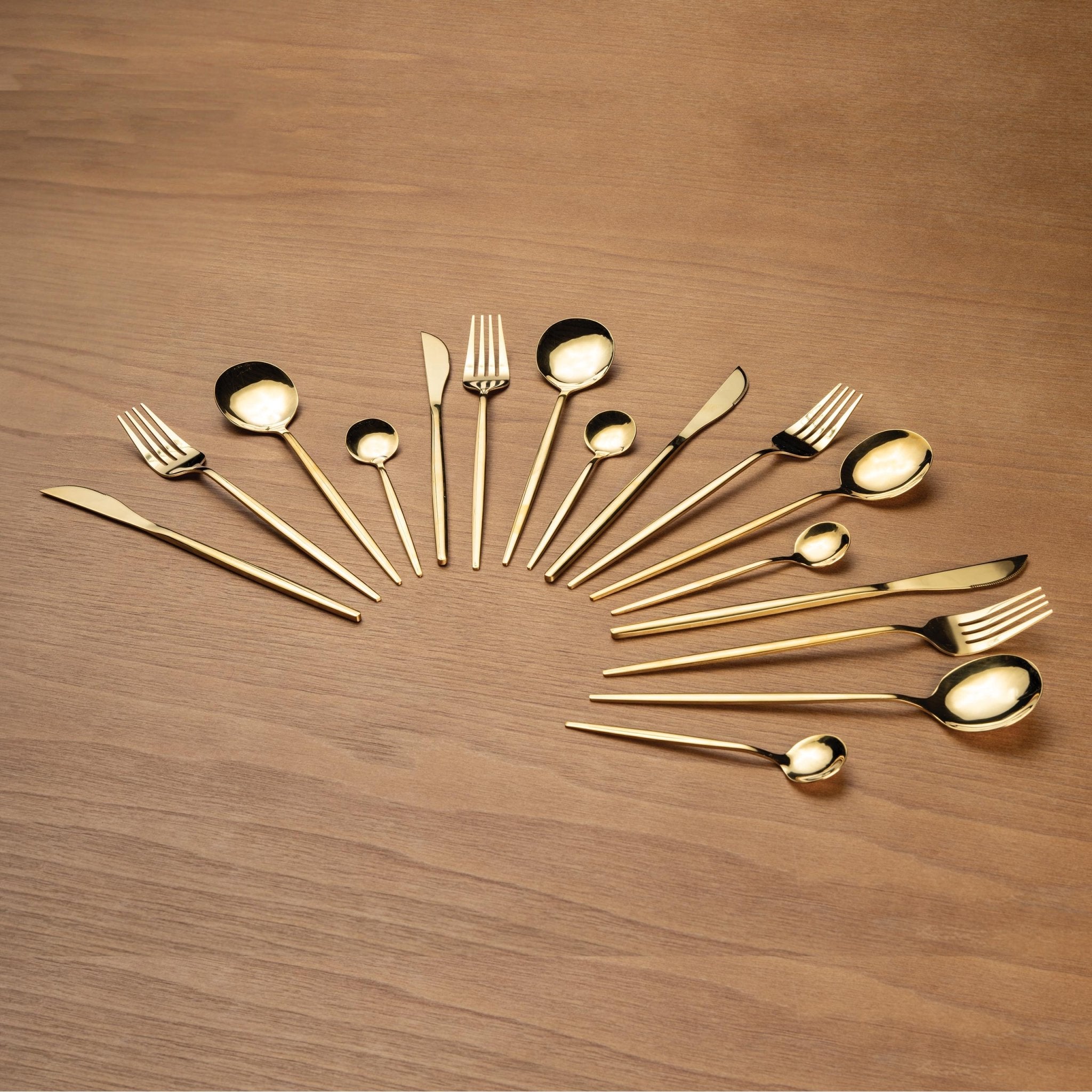 Set Cubiertos Gold – Betterware